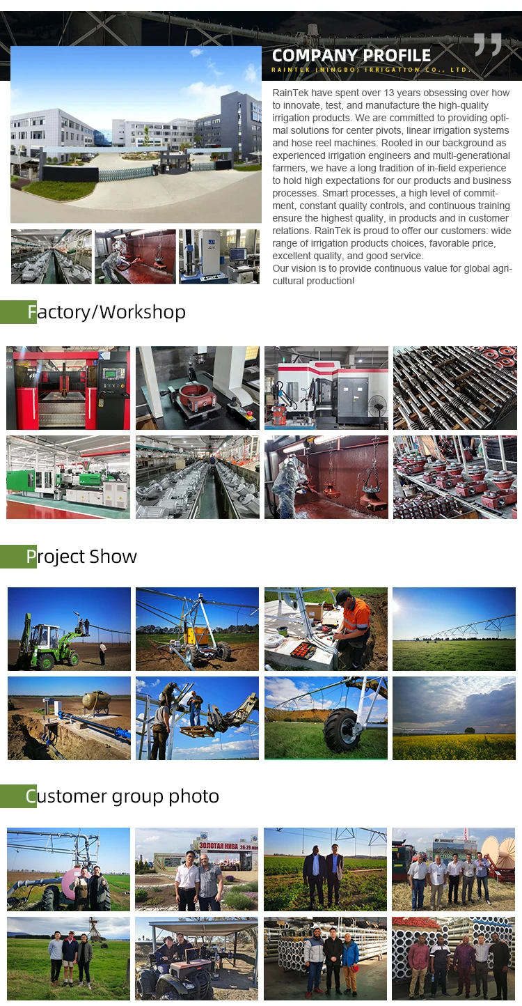 8" Ringlock Clamp for Lindsay (zimmatic) Pivot Irrigation