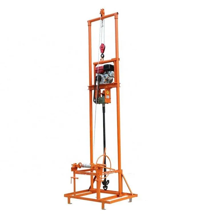 100m Core Drilling Rig Portable Water Well Drilling Rig Hydraulic ...