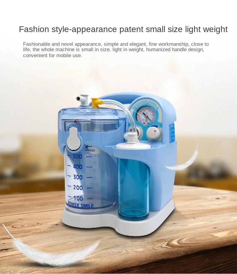 Medical Portable Phlegm Suction Machine Electric Vacuum Sputum ...