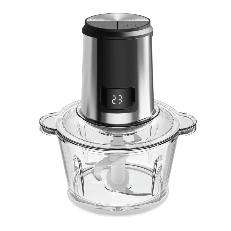 2lL Digital multifunction chopper electric meat grinder vegetable chopper stainless steel food ...