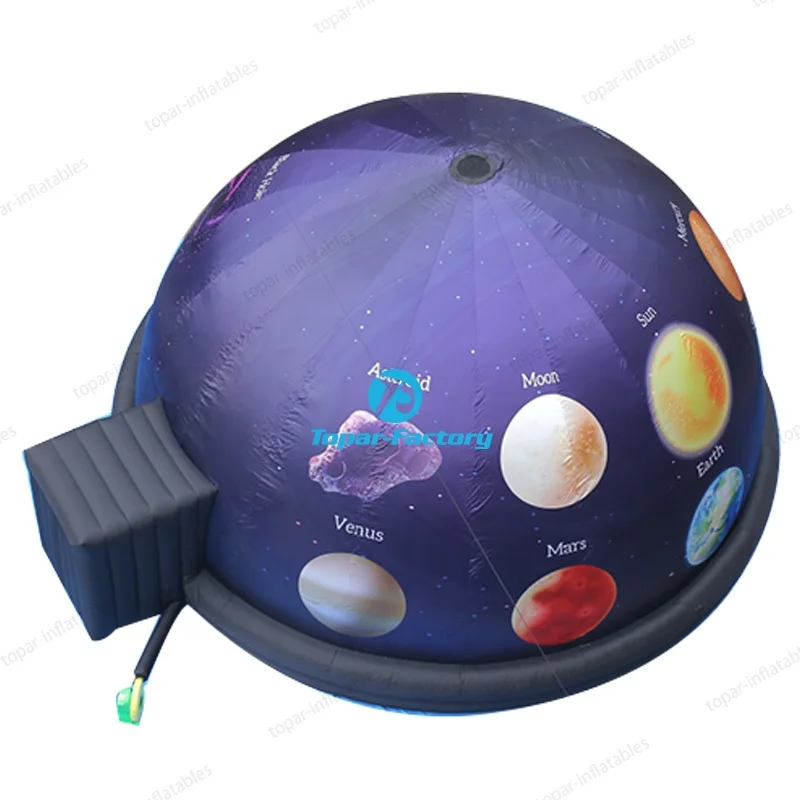 Inflatable Projection With Planets