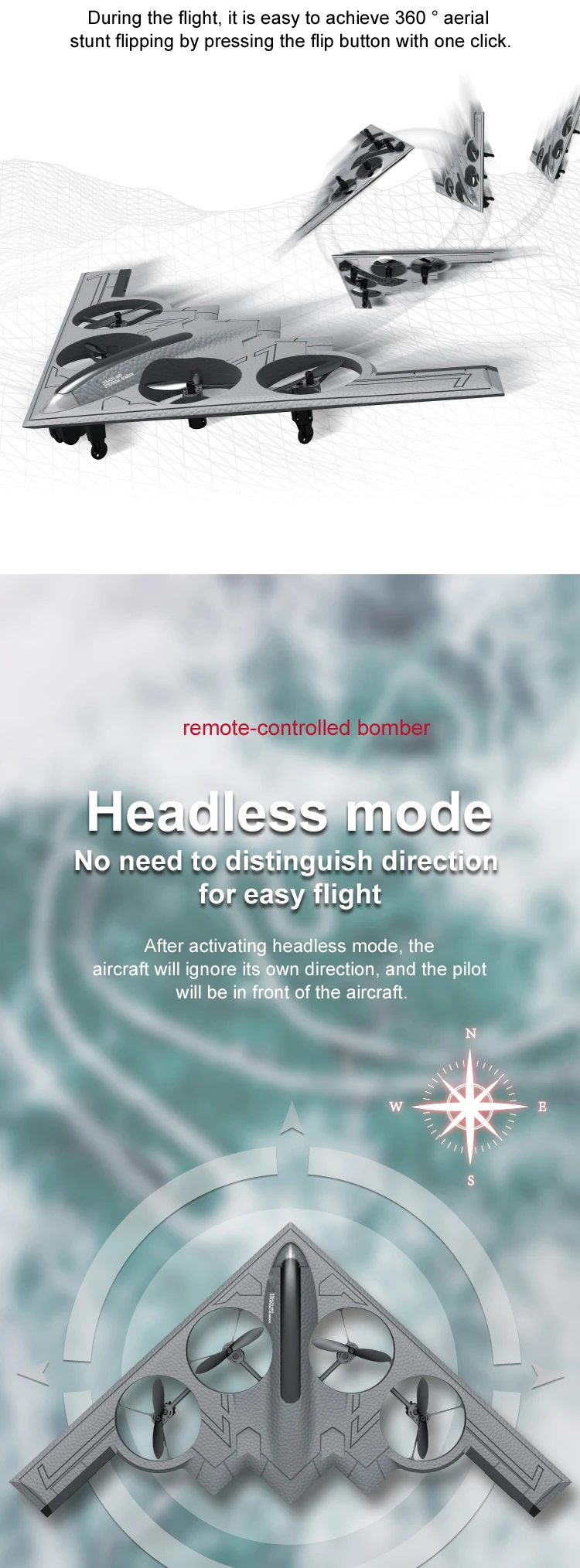 Mini EPP Drone B2 Remote Control Aircraft 2.4G RC Helicopter Dron With ...