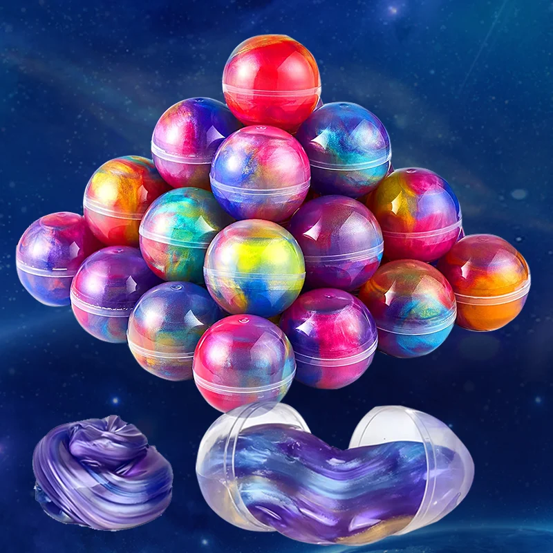 Wholesale Colorful Galaxy Diy Jelly Mud Transparent Easter Egg Crystal ...