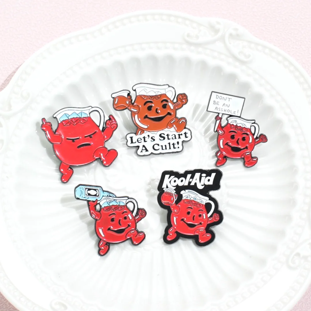 Lets Start A Cult Enamel Pin Summon Demons Brooch Lapel Backpack Badges ...