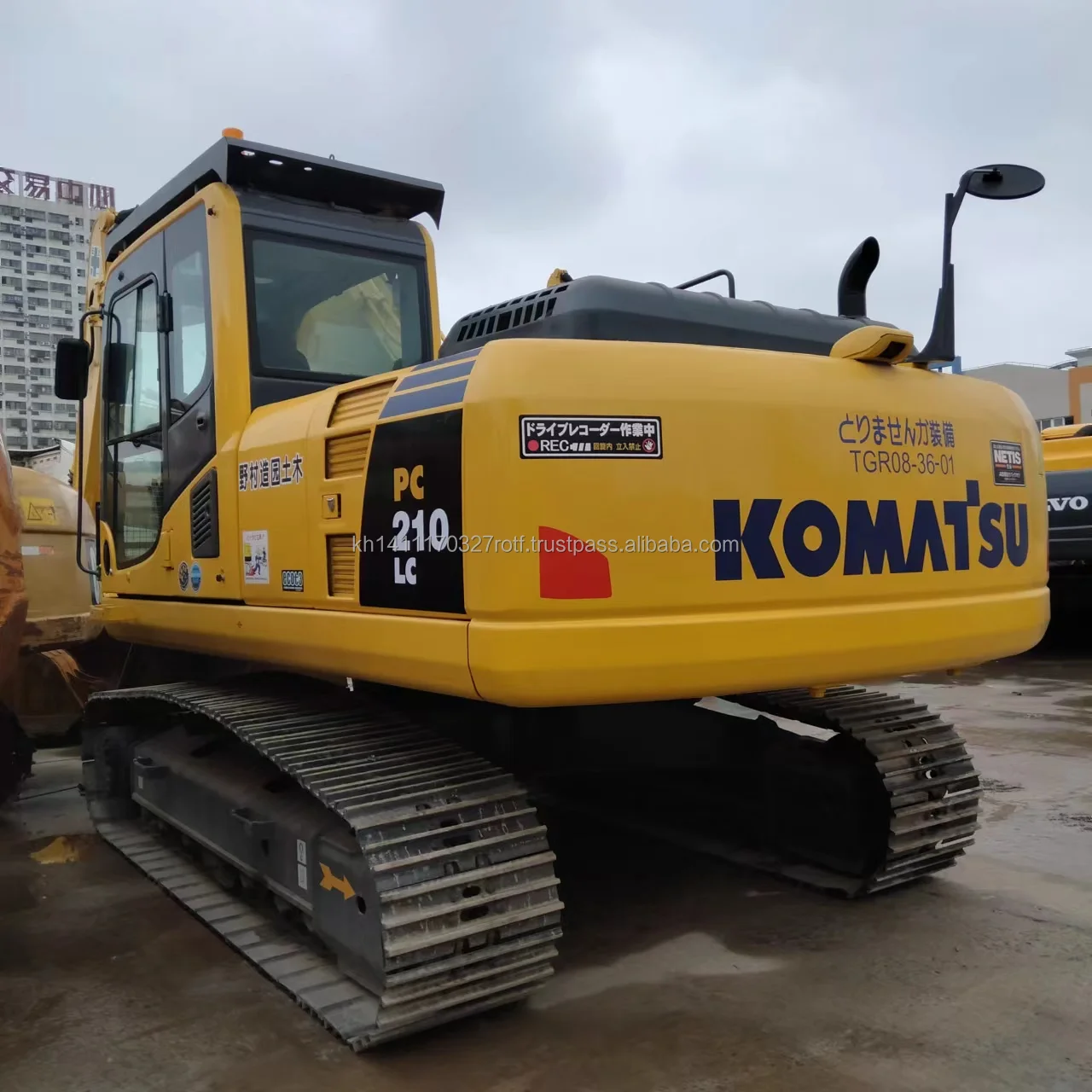 Komatsu Powerful Original Japan Komatsu Pc210lc Pc210 Fuel-efficient ...