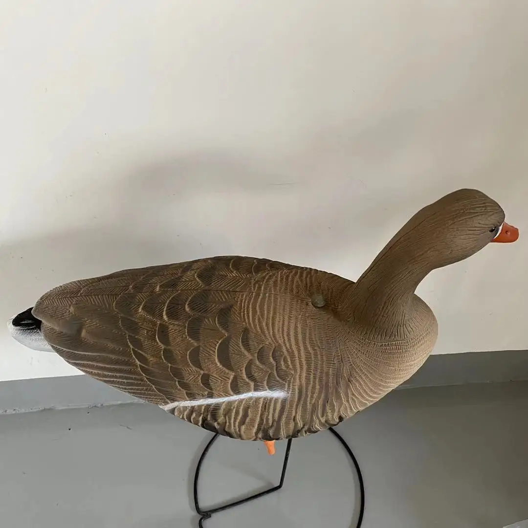 Uv Painting Eva Plastic Goose Decoy Foldable Speckled Belly Goose Decoy ...