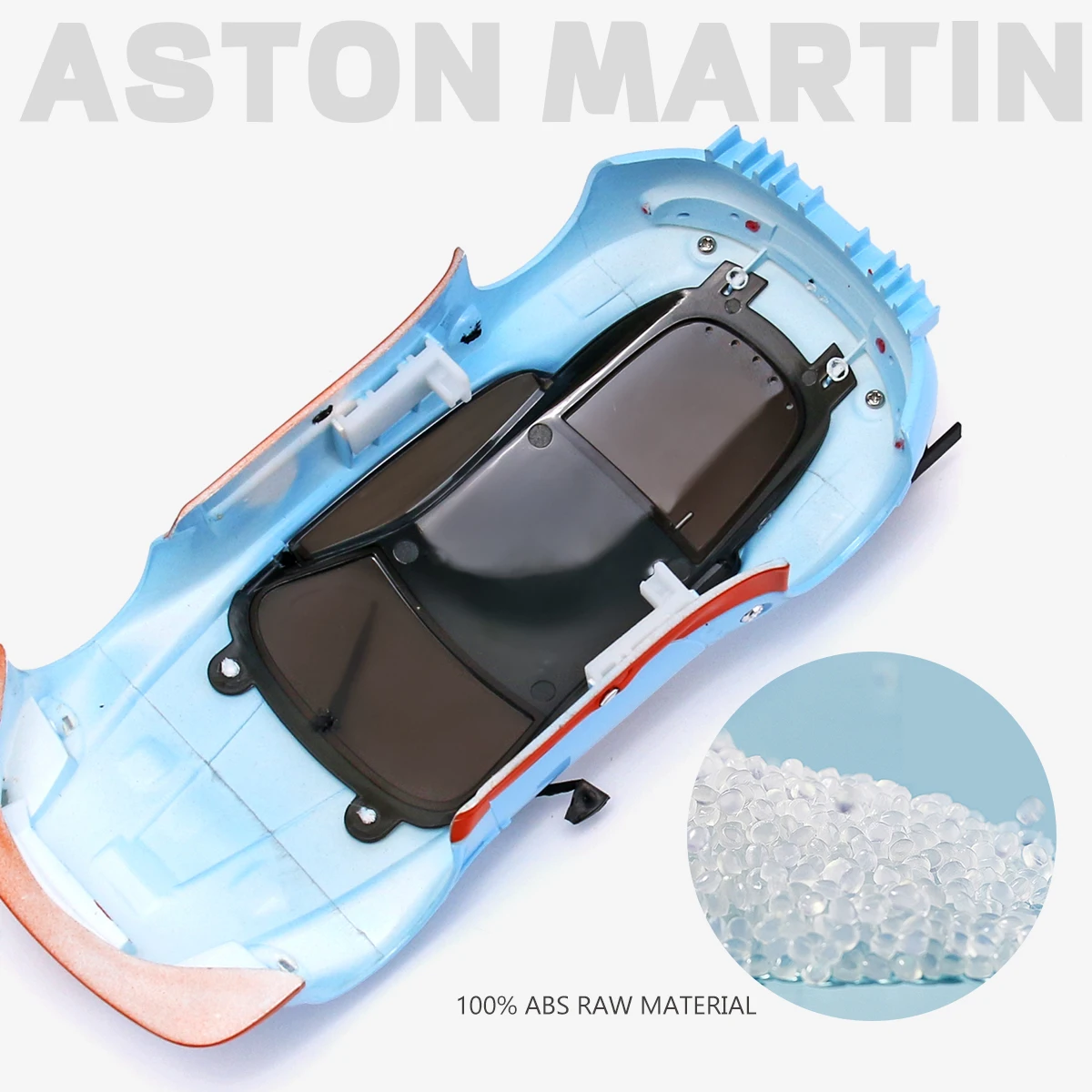98mm Wheelbase Au Di R8 Gulf Blue 1:28 Scale AMZ WLTOYS K969 Bodies ...
