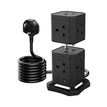 10 Way Multi Plug Socket With 1 Usb-c (30w Pd),Surge Protection Power ...