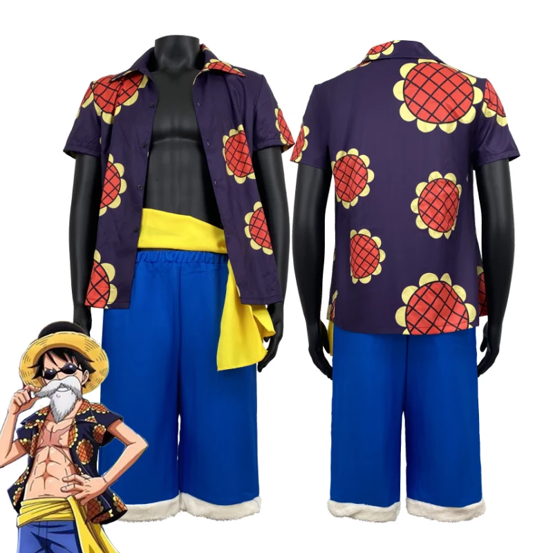 One Piece Luffy Cosplay Costume For Children Anime Costume Best Gifts ...