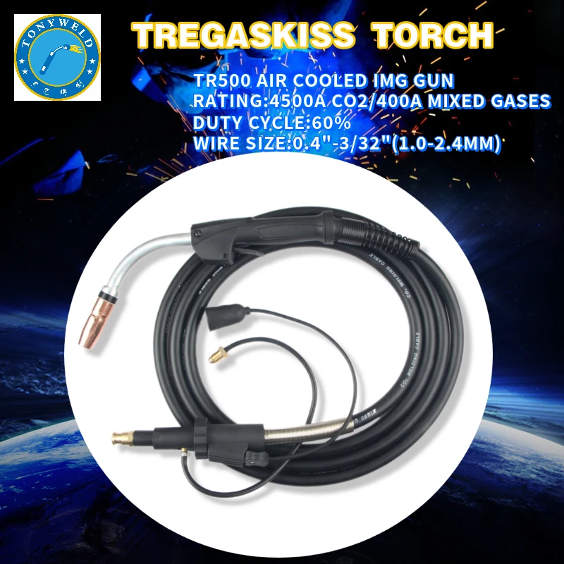 Tonyweld Welding Gun Tregaskiss Torch Tregaskiss Tr300 350A air Cooled ...