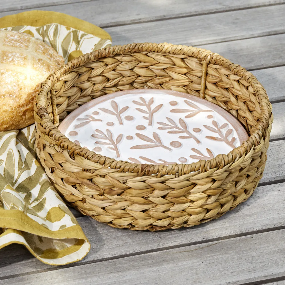 Custom Terracotta Bread Stone Round Terracotta Warming Stone Features A ...