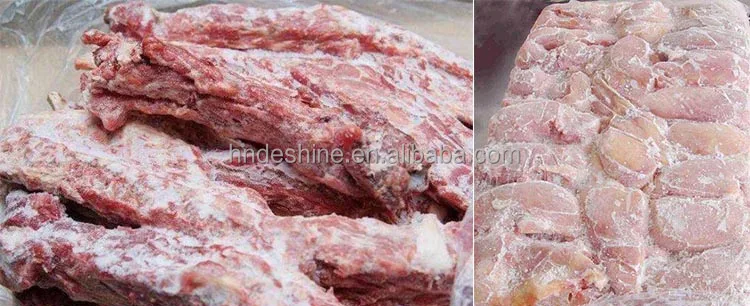 Frozen Meat Block Slicer Frozen Meat Flaker Cutting Machine Meat Cut ...