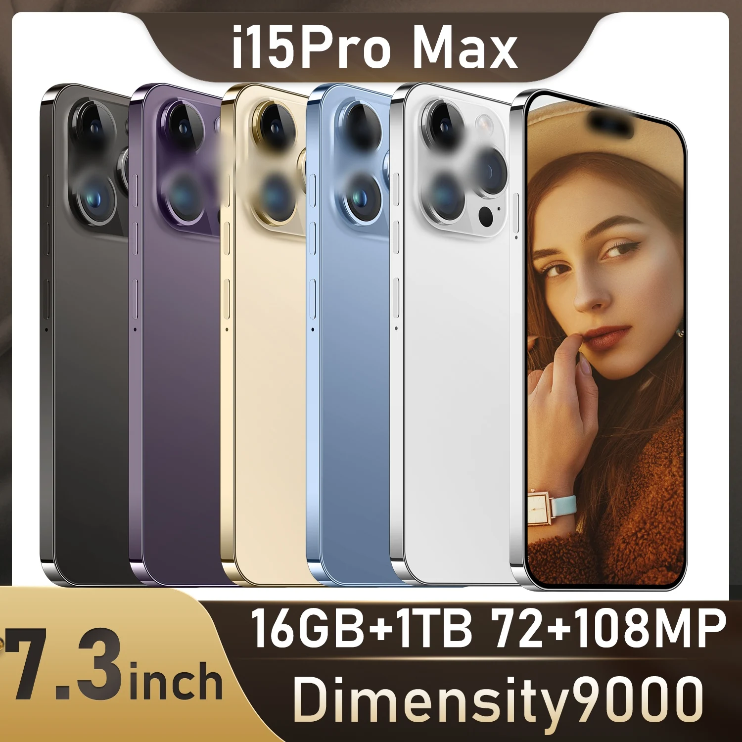 Original Wholesale Real Phone 15 Pro Max Original Unlocked Mobilephone ...