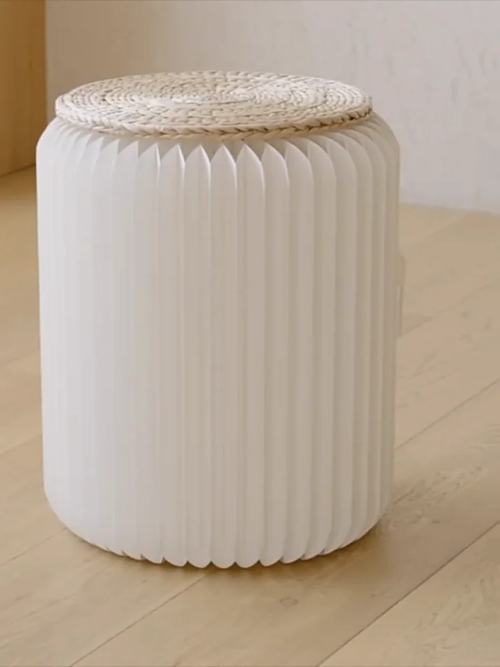 Multifunctional Folding Paper Stool Creative Design Four Colors Domesic ...