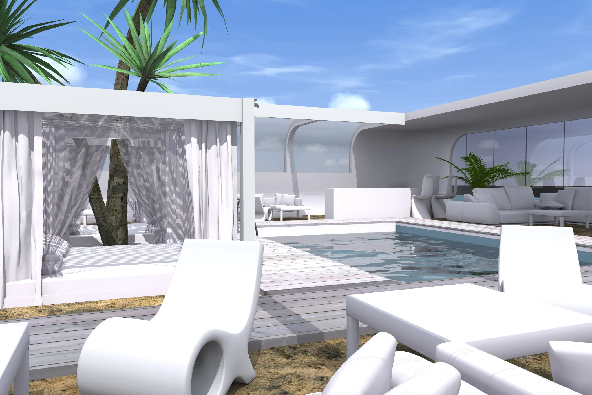 Modern Floating Restaurant Water Bar Water House Prefab House Water ...