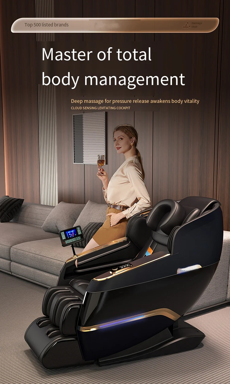 Multi-function 4d Electric Full Body Shiatsu Thai Stretch Masaje Zero ...