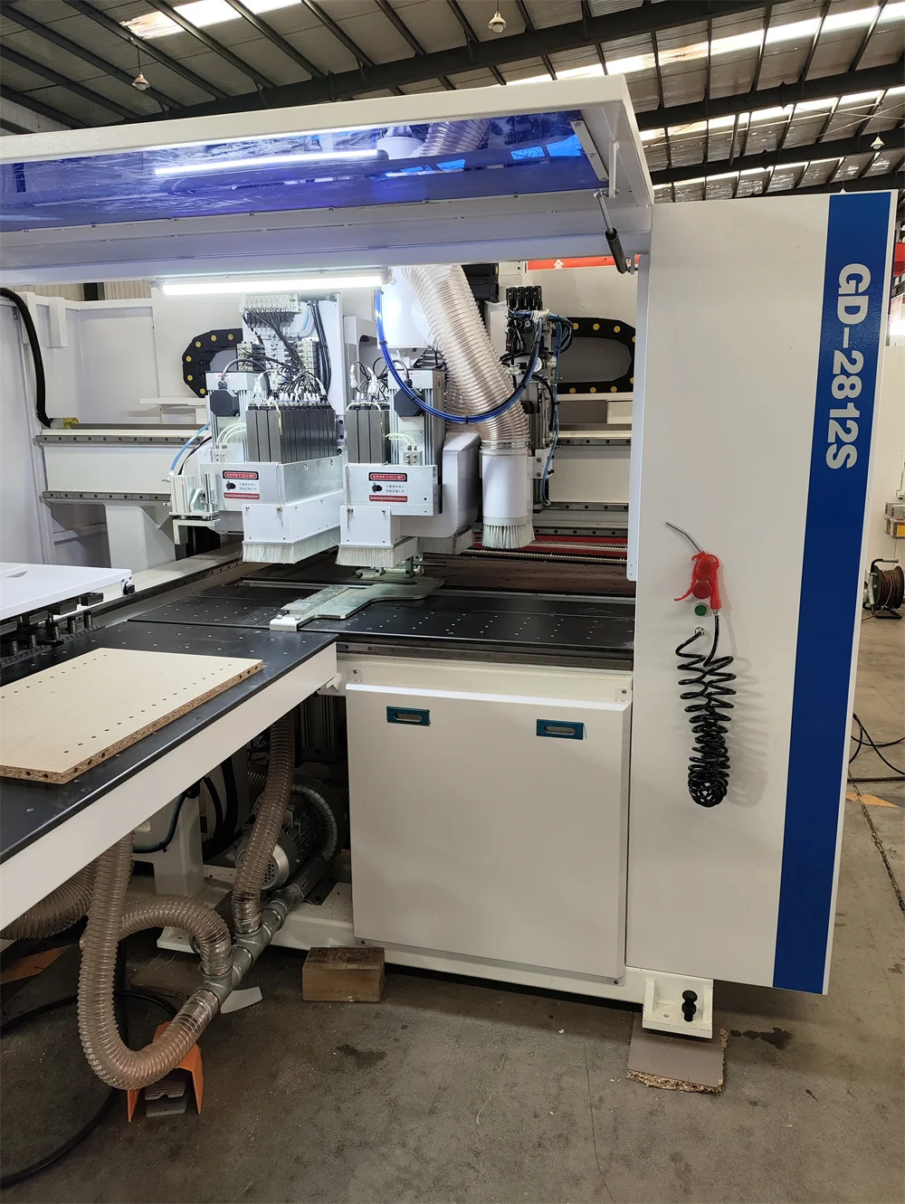 Automatic Woodworking Machinery Cabinet Six Sides Cnc Boring Drilling ...