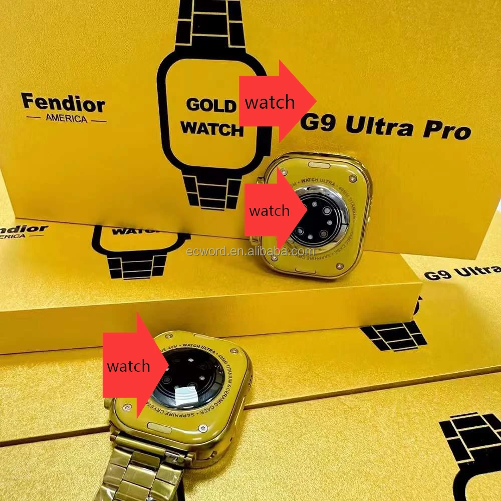 G9 Ultra Pro Smartwatch G9 Ultrapro 3 Straps Watch Series 8 Reloj ...