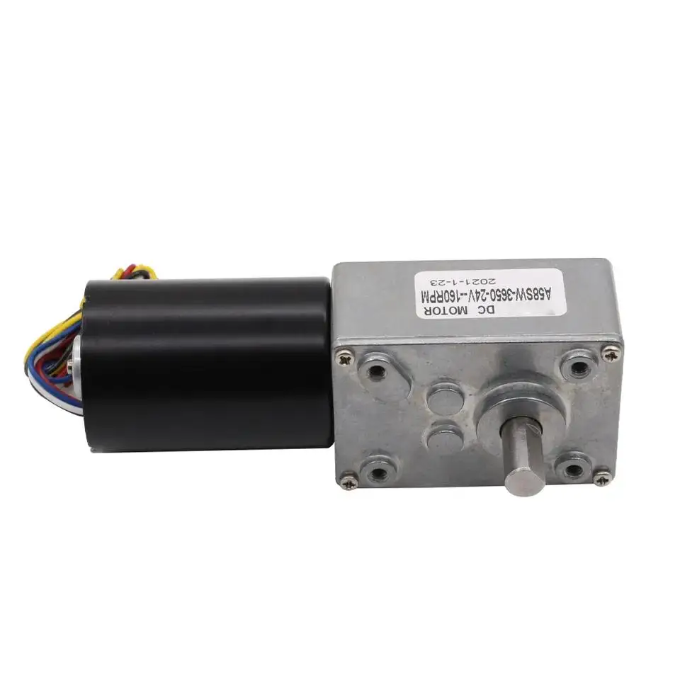 A5840-3650 Bldc Electric Mini Worm Gear Motor Micro Dc 12v With Worm ...