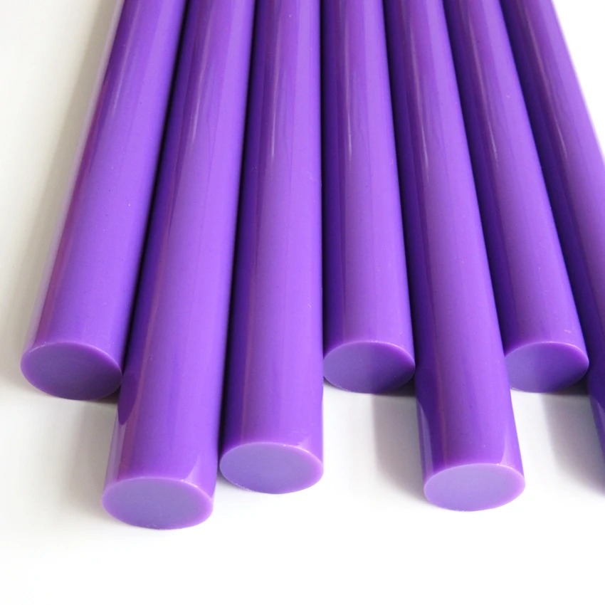 Purple Color Flexible Stick PE Rod Low Density Polyethylene Factory ...