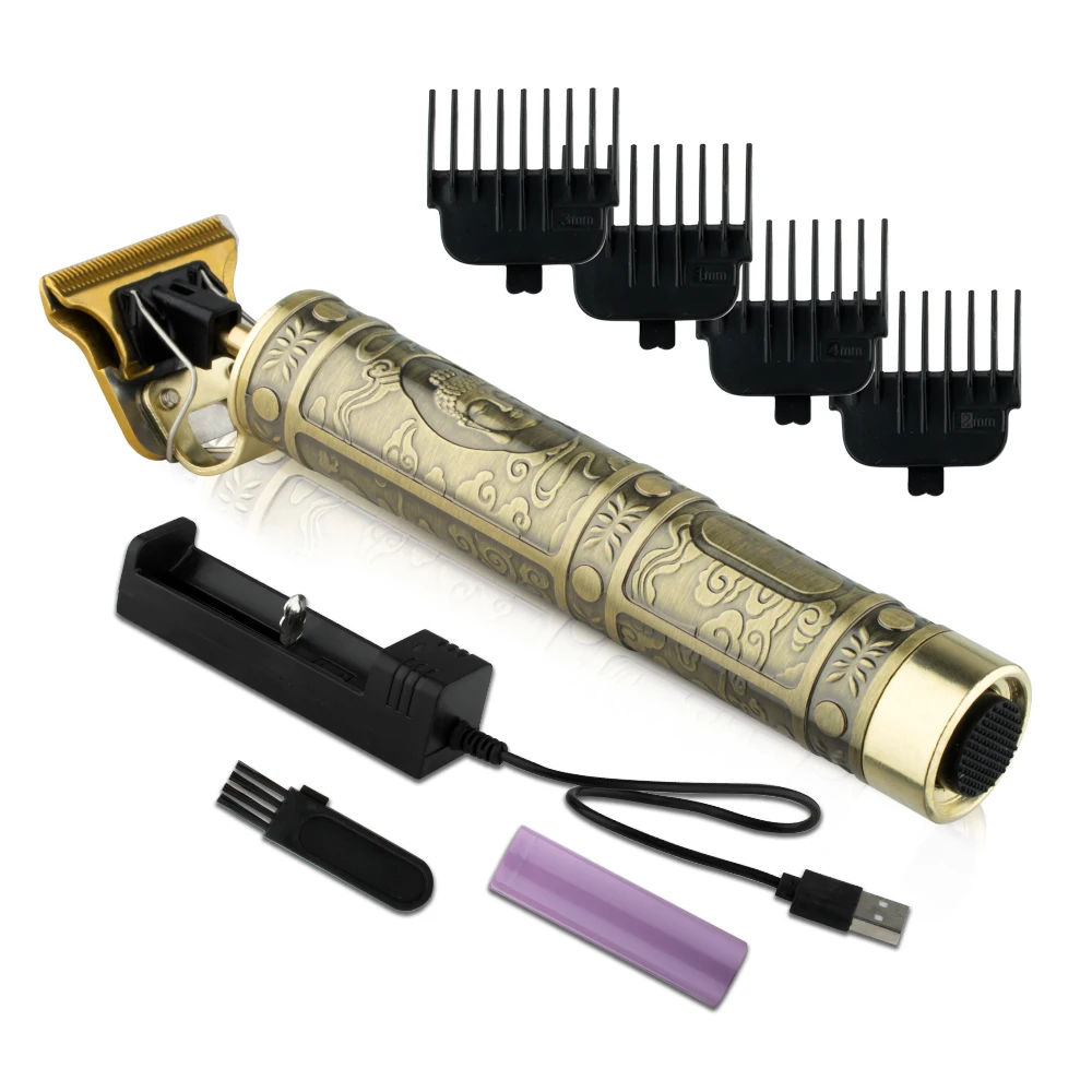 Raf New Rechargeable Cordless Electric Trimmer Hair Cut Machine Set Men ...