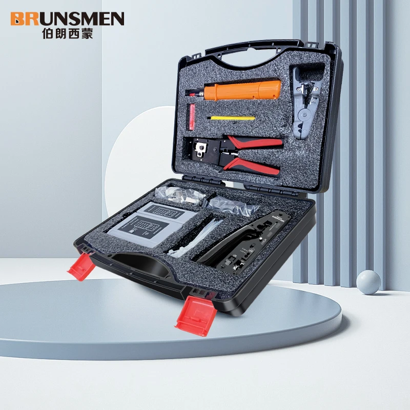 Electronic Networking Toolkit Professional Lan Rj45 Network Crimp Tool ...