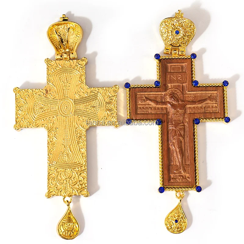 Orthodox Cross Necklace - Symbol of Catholic Priesthood