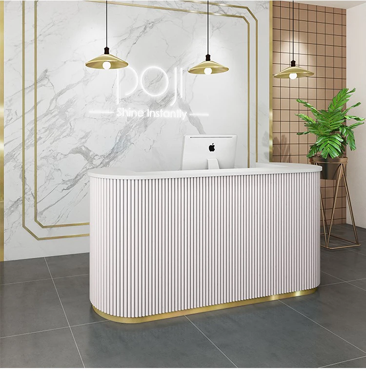 Modern Clothing Store Cashier Front Desk - Luxury & Durability