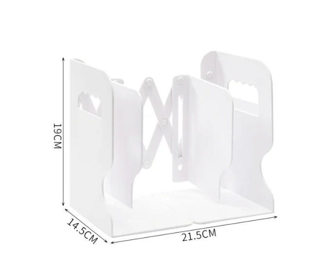 Expandable Bookcase Desktop Bookend Stand Holder Adjustable Book Ends ...
