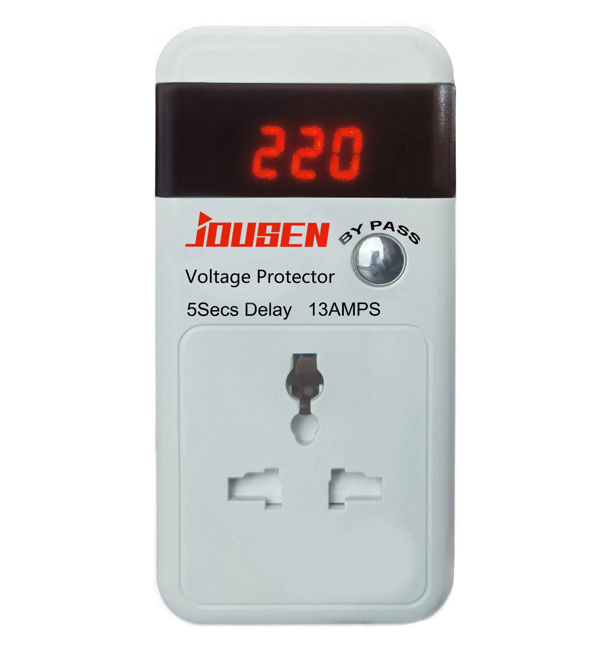 JOUSEN 220V Universal Socket Connector Adapter - Voltage Guard