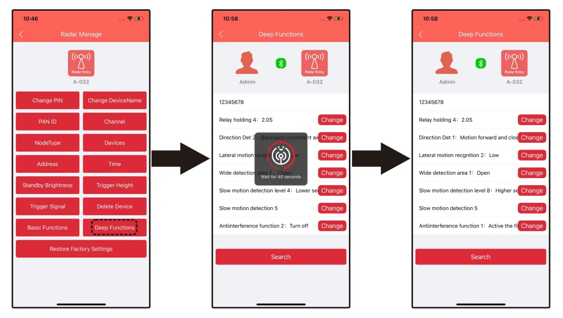 Microwave Doppler Radar System - Automatic Door Motion Detector