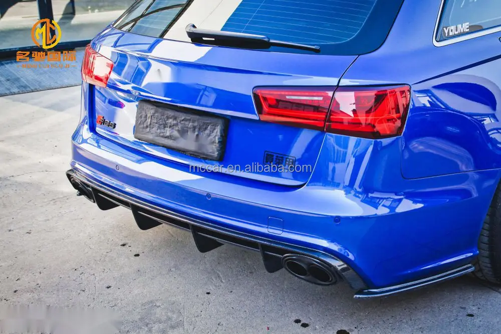 C7 Rs6 Rear Diffuser Rear Bumper Diffuser Oem Style - Buy C7 Rs6 ...
