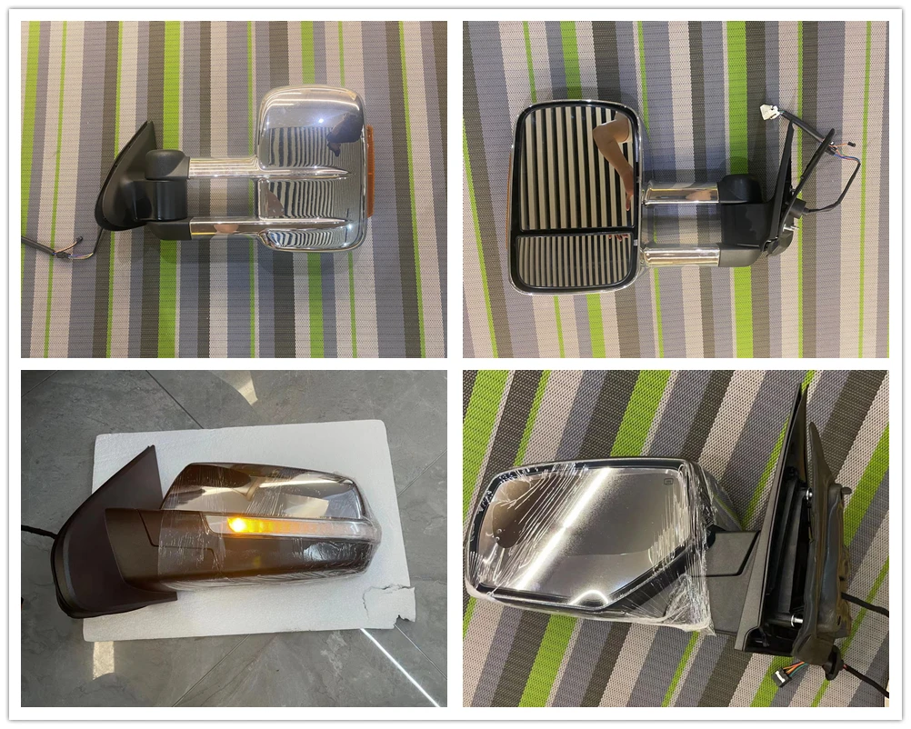 Pk10697r Power Heated For 02-09 Dodge Ram Pickup Side View Tow Mirrors ...