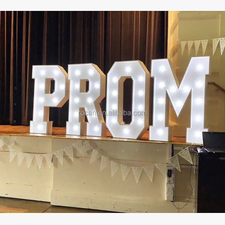 Wedding Party Decoration Giant Large Electronic Signs Love Baby Party ...