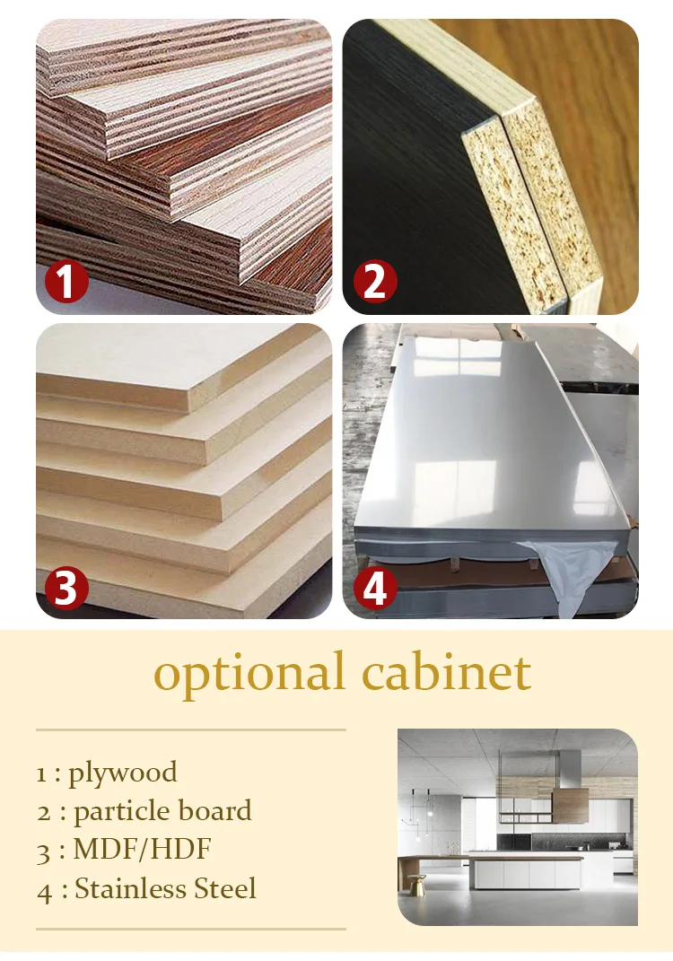 Luxury Kitchen Island - Natural Veneer Color Shadowline