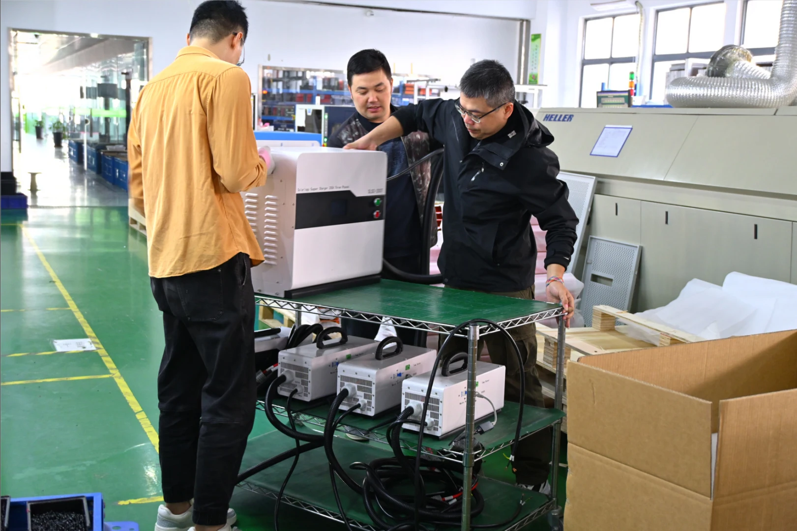 Bsm Forklift Battery Charger 48v 50a 100a 200a Industrial Lithium Ion ...