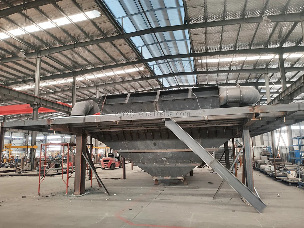 Railcar Barge Port Grain Storage Unloading Eco Dust Suppressing Hopper ...