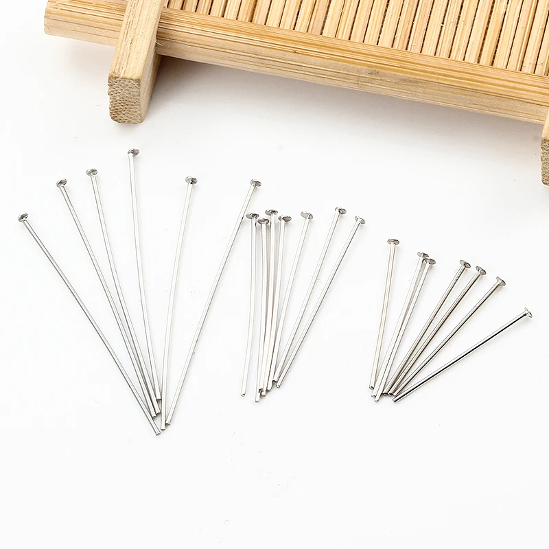 Stainless Steel Head Pins 18K PVD Gold Plated Straight T Pin for DIY ...