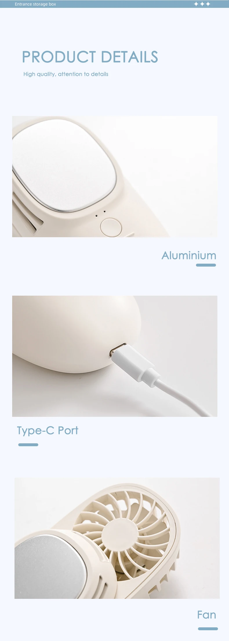 2024 Ice Cold Handheld Portable Rechargeable Cooler & Fan