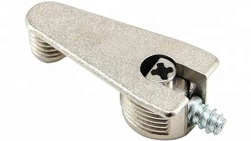 3 In 1 Invisible Wardrobe Board Connector Shelf Support Fitting Wooden ...