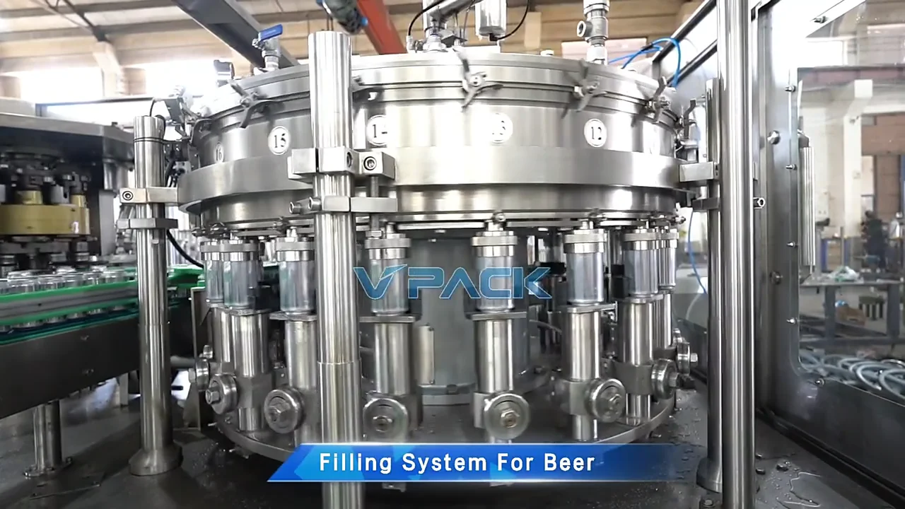 Aluminum Beverage Cans Soda Pop Can Making/filling Machinery - Buy ...