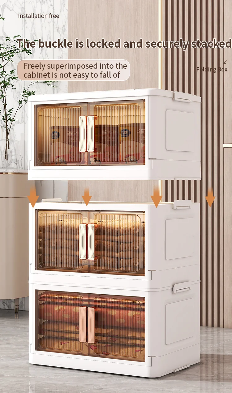 New Design Detachable Bins Folding Storage Box 1-5layers Plastic ...