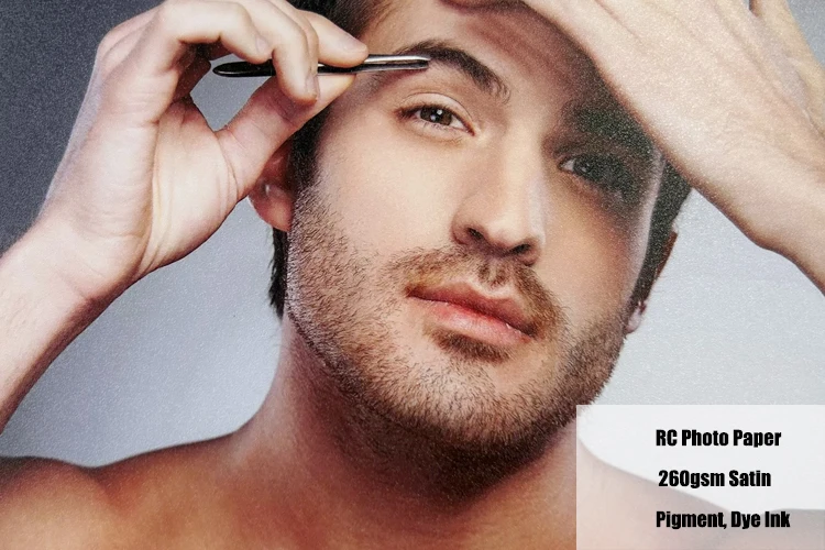 RC Photo Paper 260gsm Satin Photo Paper 3r 4r 5r A3 A4 Size by Sheet ...