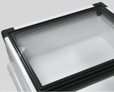 Small Commercial Portable Counter Top Freezer - Ideal for Salad Display