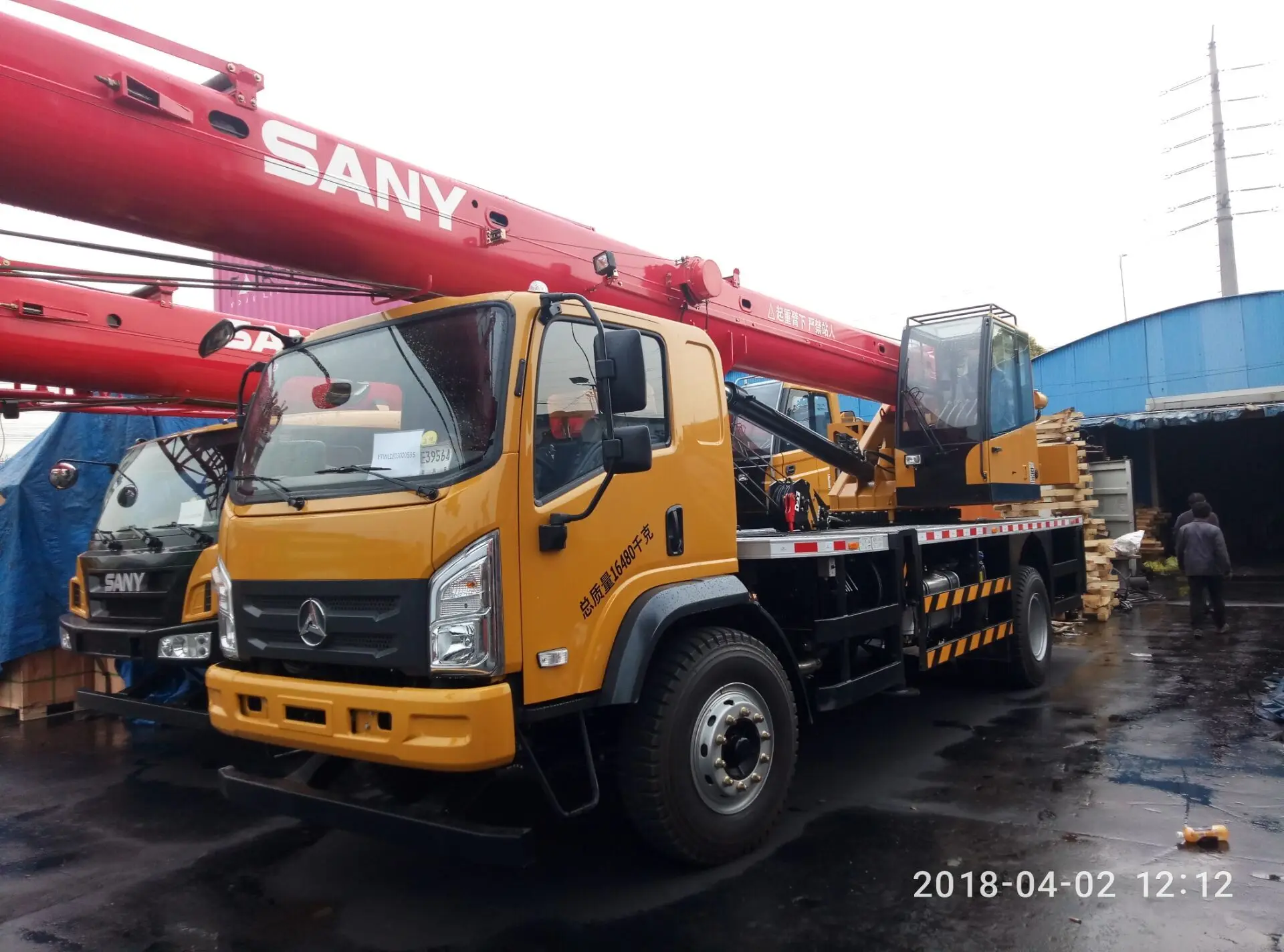 New 12 Ton Crane Truck Stc120c With Good Price For Sale - Buy Crane ...