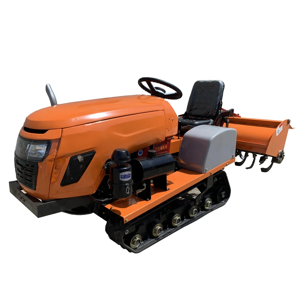 35HP Mini Crawler Tractor - Durable Farm Tractor Tiller