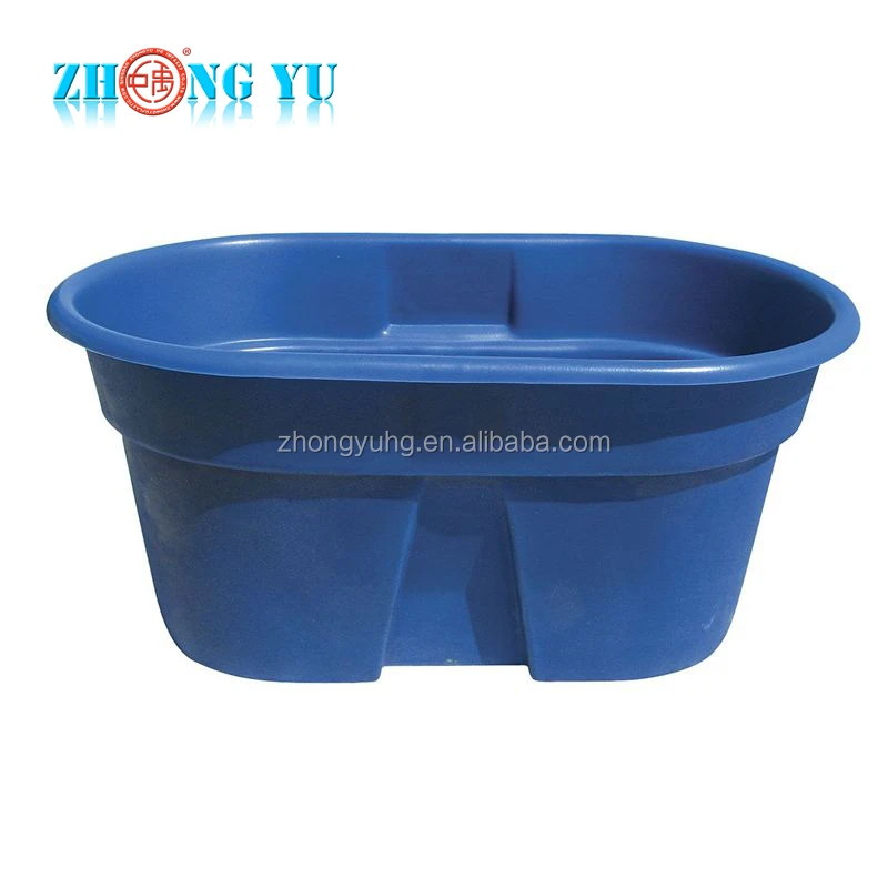 Animal Farm Livestock Outdoor Trough Feeder Bucket Water Feed Storage ...