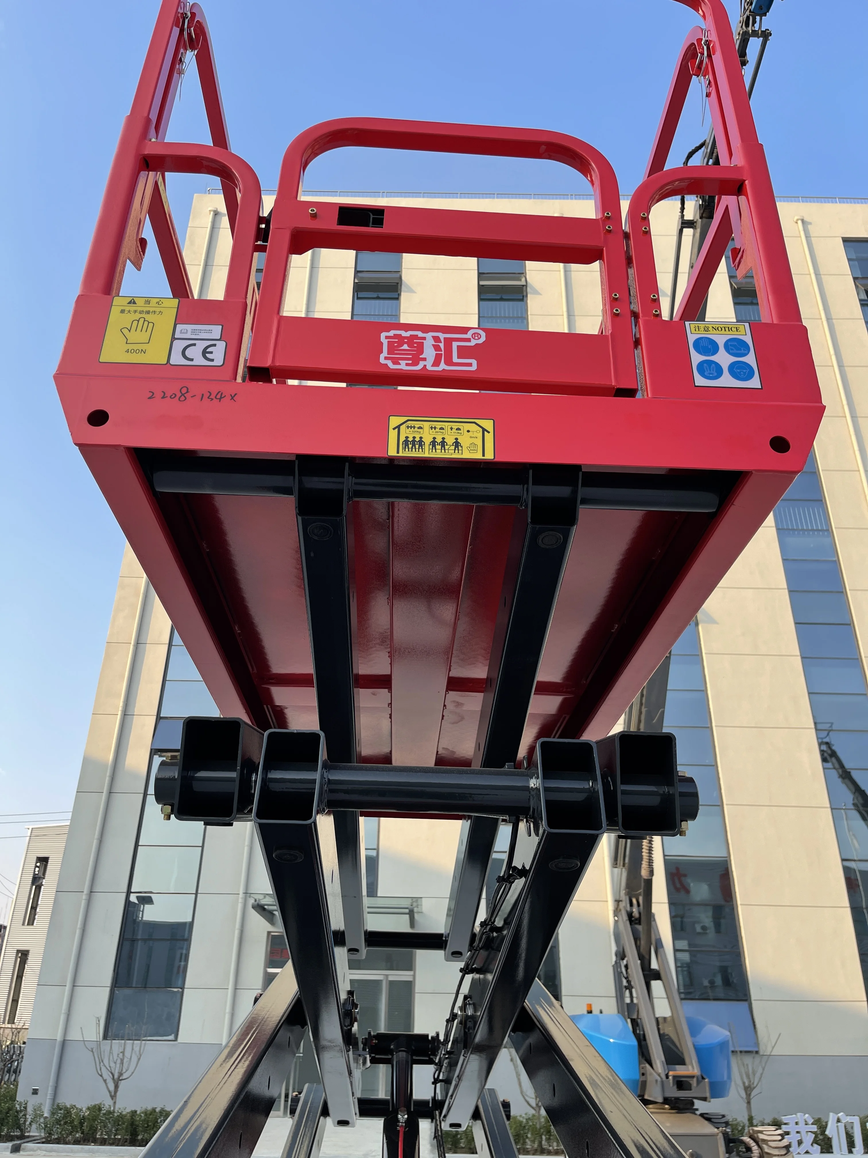 Portable Scissor Lift Elevator Movable Hydraulic Aerial Lifting ...