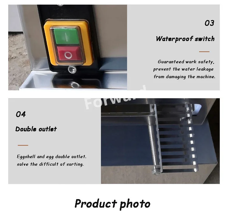 Automatic Quail Egg Peeler - Efficient & Durable Machine