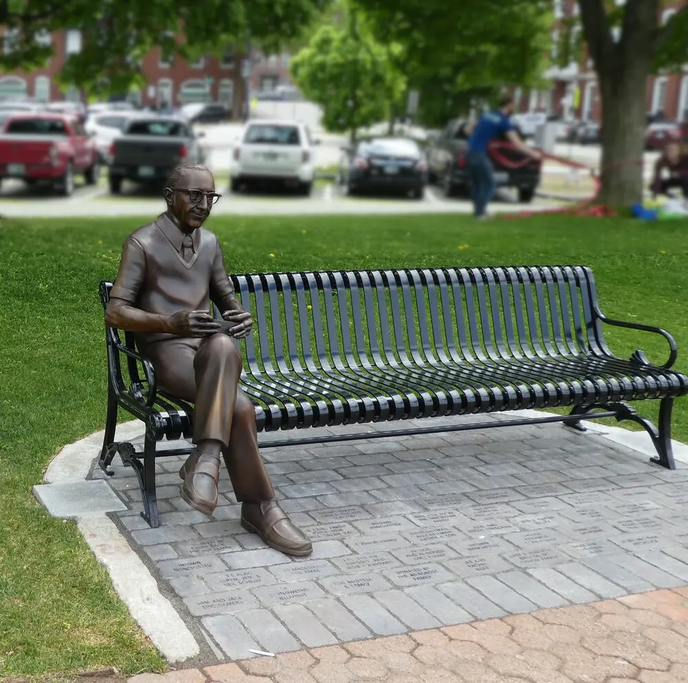Outdoor Decoration Life Size Copper Figure Statue Garden Bronze Man ...
